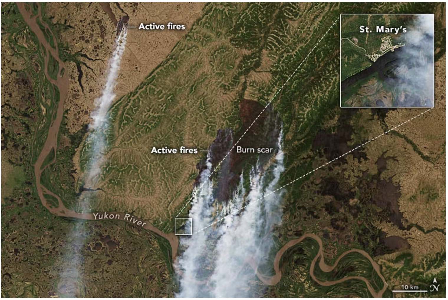 Alaska on fire: Thousands of lightning strikes and a warming climate ...