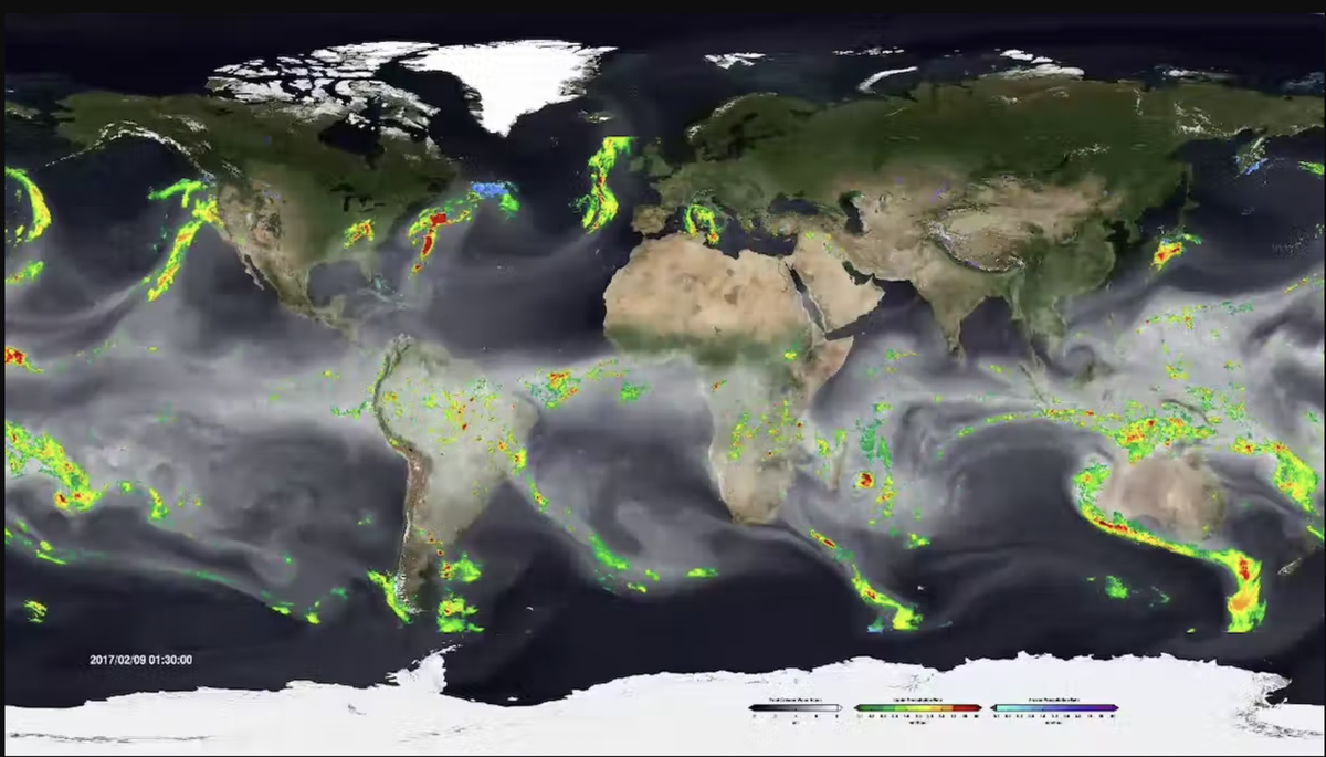 Atmospheric rivers are hitting the Arctic more often, and increasingly ...